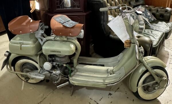 Lambretta 125 Model D (manufactured in 1952) | Vintage Lincs